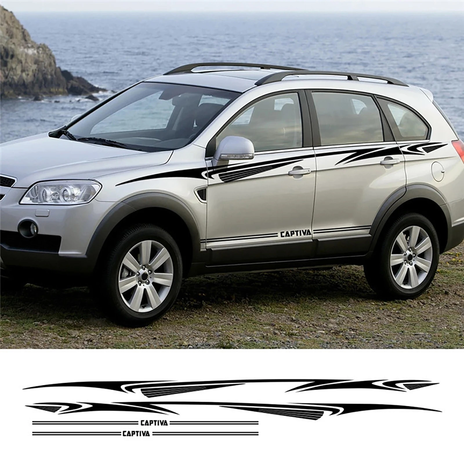 2PCS-Car-Side-Door-Stickers-Apply-For-Chevrolet-Captiva-Racing-Sport ...