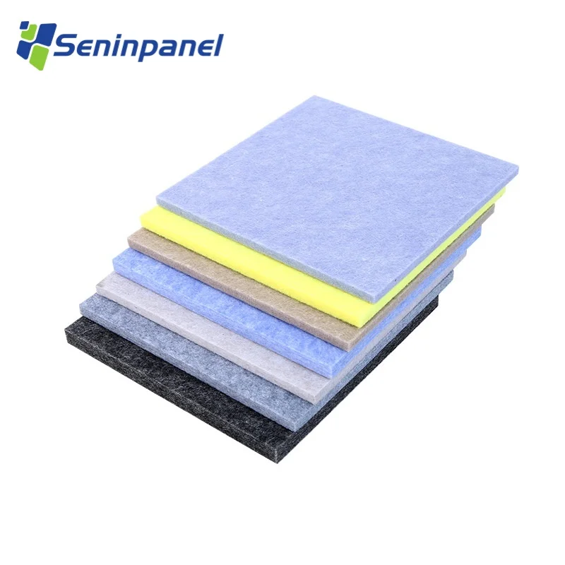 seninpanel Modern Hexagon PET Acoustic Wall Panels Studio School Hotel ...