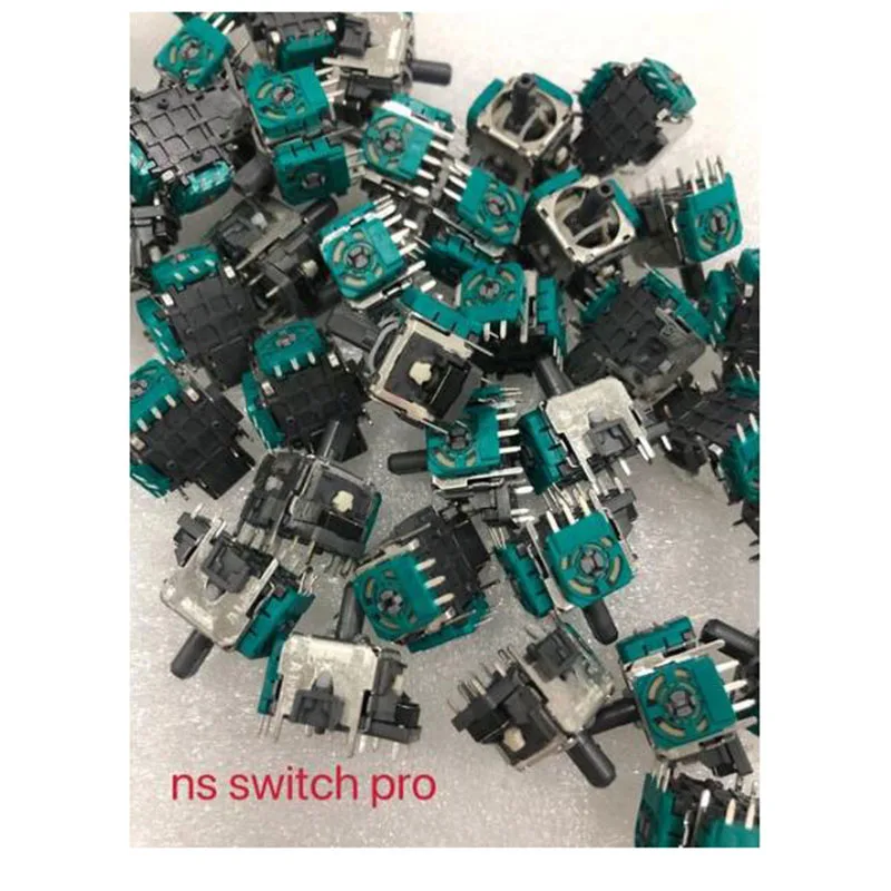 100 Uds./lote ALPS Joystick 3D Original para NS PRO Controller piezas ...