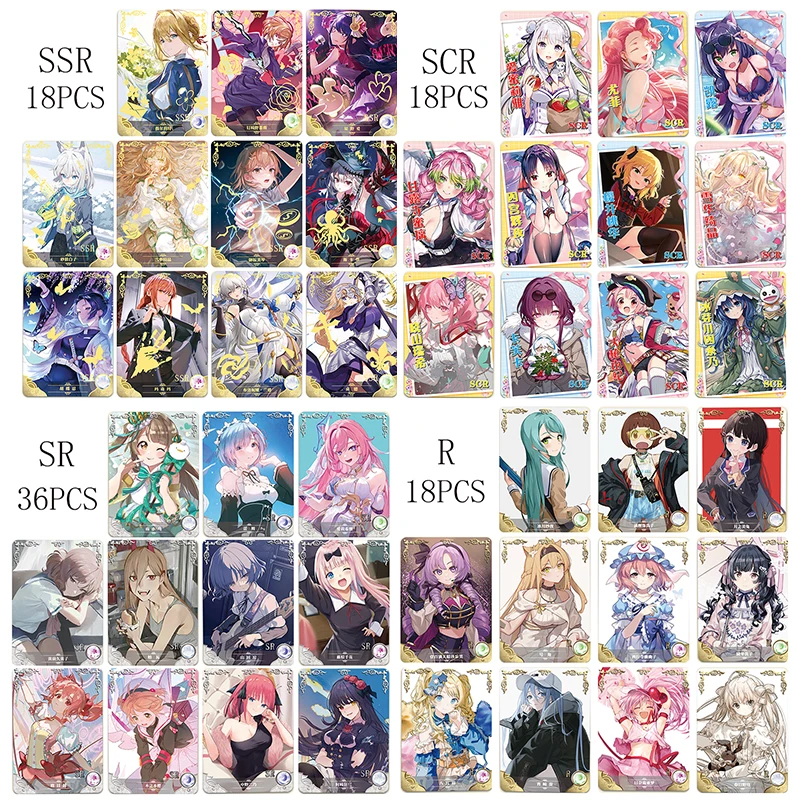 Goddess-Story-1M12-SER-SCR-SSR-Hoshino-Ai-Asuka-Langley-Soryu-Anime ...