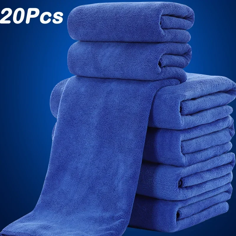 Car-Washing-Microfiber-Towels-Soft-Drying-Cloth-Hemming-Wash-Tow ...