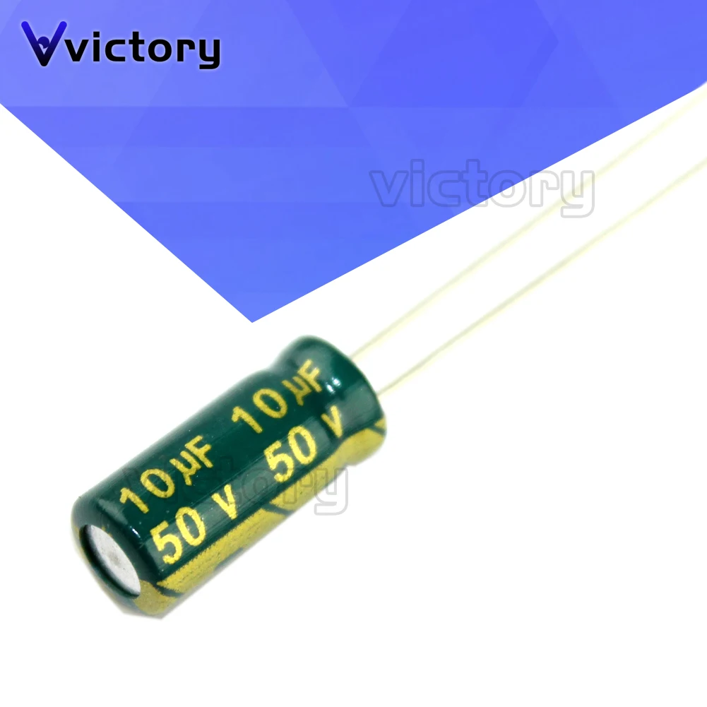 50pcs-lot-10UF-50V-10mf-105C-5X11mm-Aluminum-Electrolytic-Capacitor ...