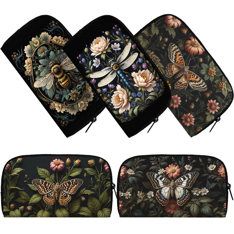 Cartera-de-mariposa-de-polilla-de-lib-lula-de-abeja-linda-bolsas-de ...