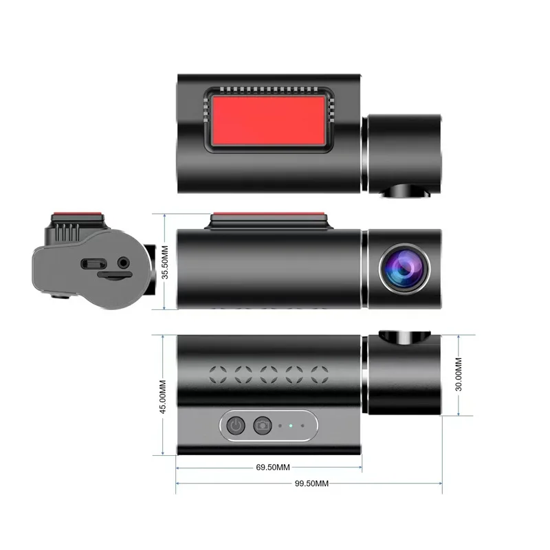 New driving recorder private mode 4K dual recording car high definition ...