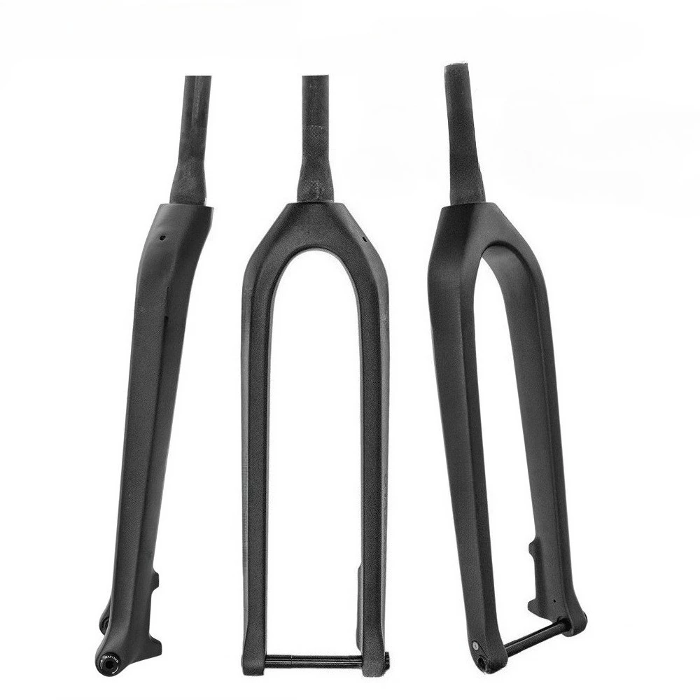 Carbon fiber mountain bike front fork, Boost thru-axle, 110mm dropout ...