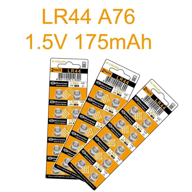1-5V-175mAh-LR44-LR-44-A76-AG13-1-5V-Button-Cell-G13A-LR44-LR1154 ...
