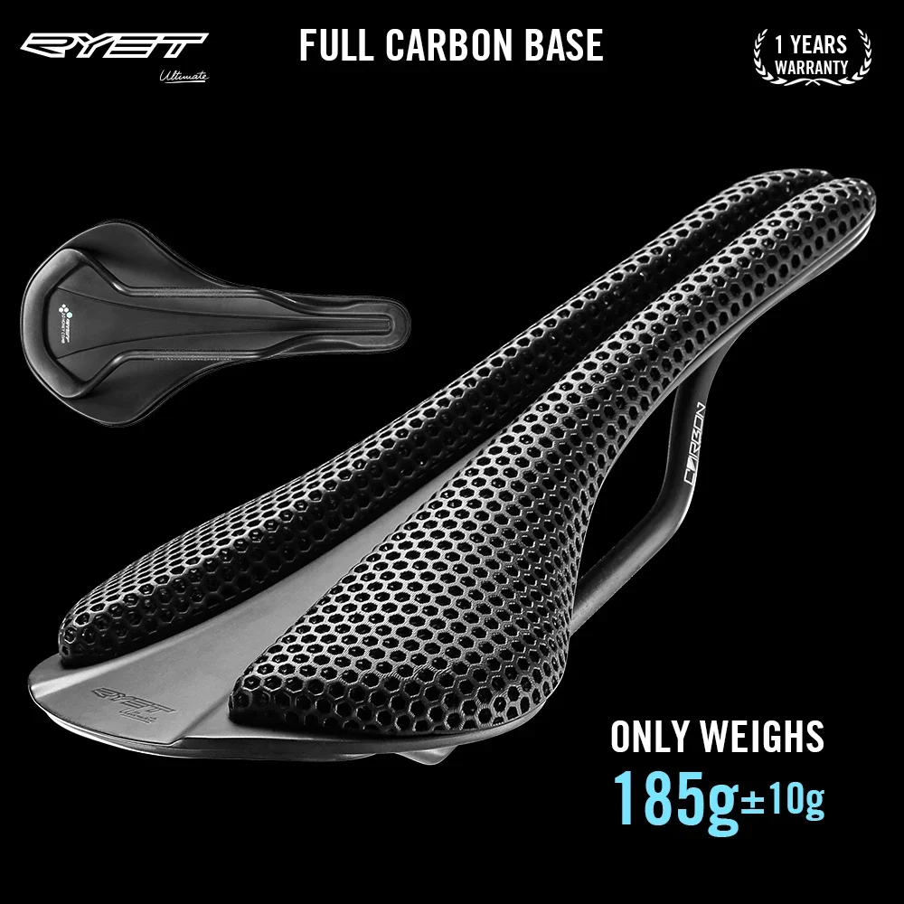 RYET-Carbon-3D-printed-Bike-Saddle-Ultralight-185g-7-9-Bike-Seating ...