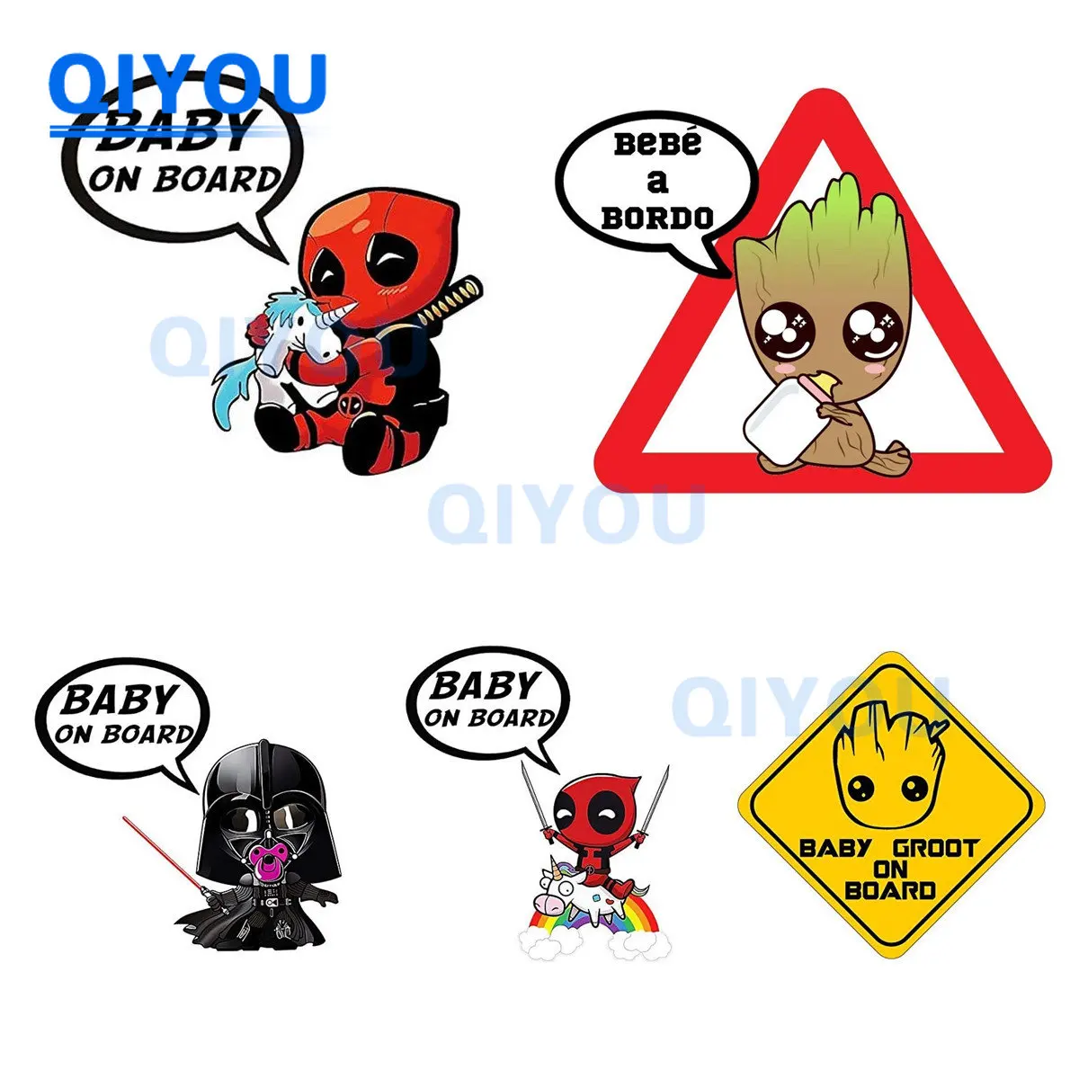Creative-Baby-on-Board-Signs-Car-Sticker-for-Reflective-Die-cut-PVC ...