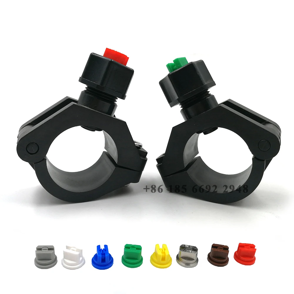 200pcs-Plastic-Clamp-Eyelet-Clip-Spray-Nozzle-Quick-Release-Wide-Angle ...