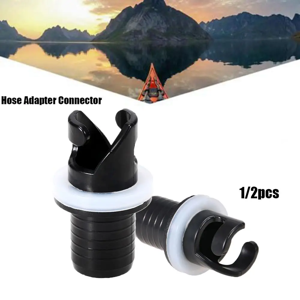 Tools-Raft-Foot-Pump-Rowing-Boats-Screw-Hose-Adapter-Fishing-Kayak ...