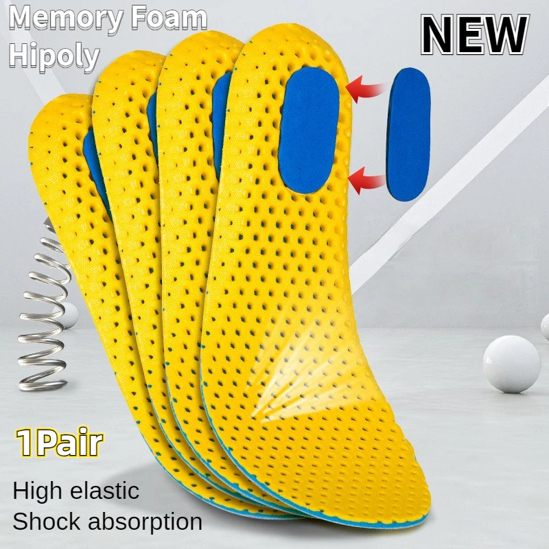 New-Memory-Foam-Men-s-Sport-Shoe-Insoles-Comfort-Thin-Cushioning ...