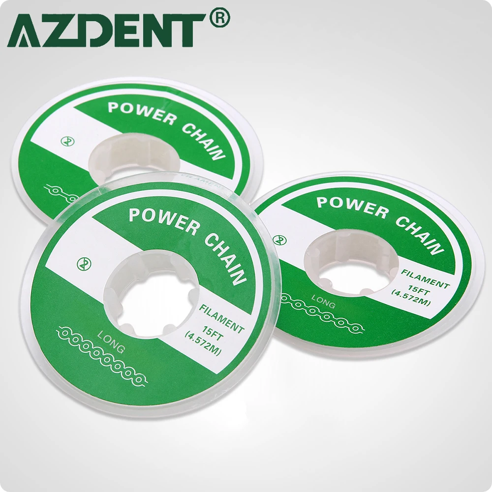 Dental-Orthodontic-Ligature-Chain-Power-Rubber-Ring-Dentistry-Ortho ...