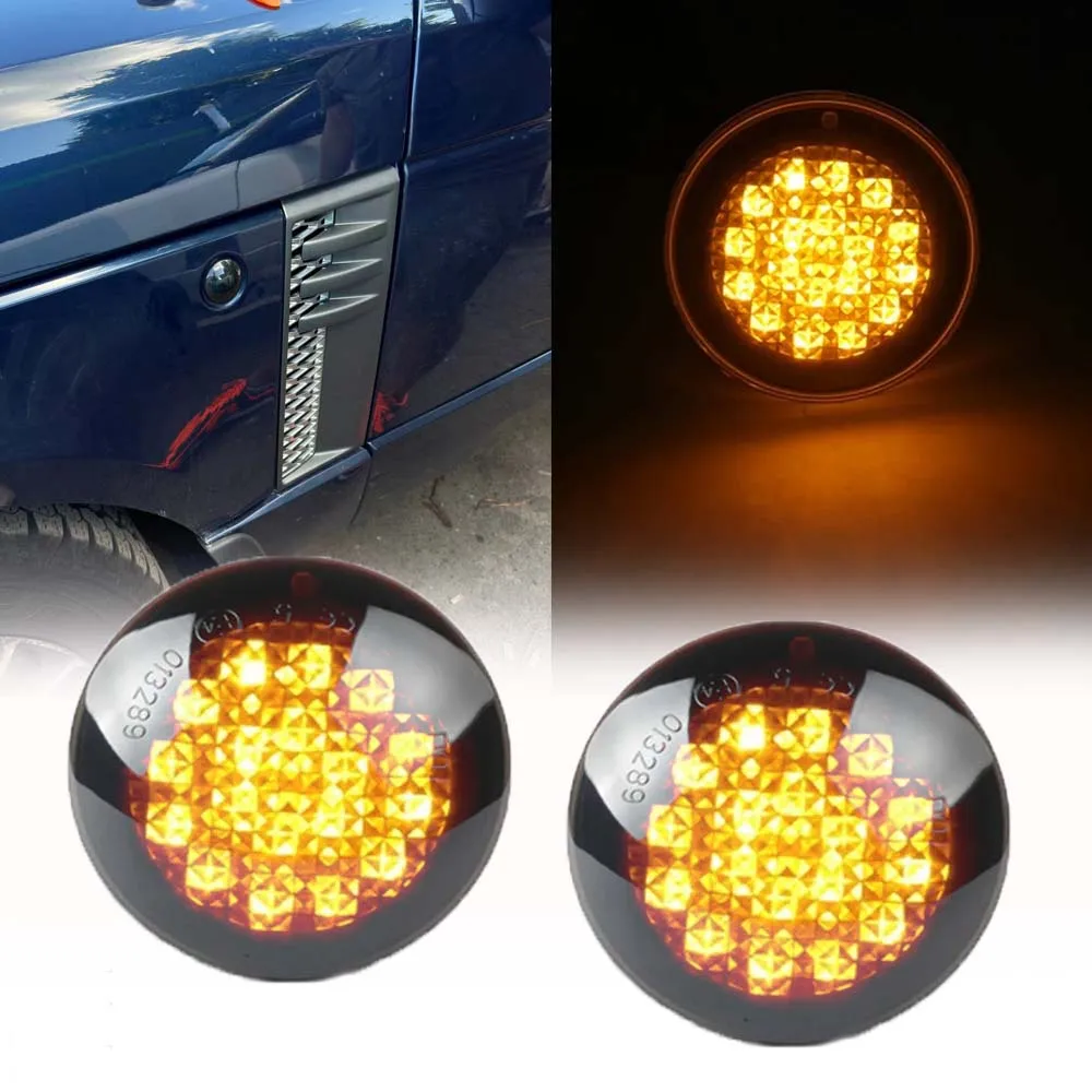 2PCS-Side-Marker-LED-Turn-Signal-Light-For-Land-Range-Rover-L322-2002 ...