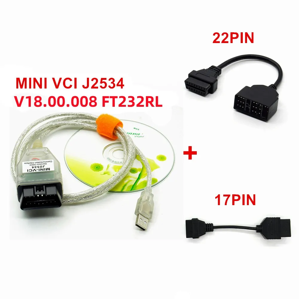2023-Newest-V18-00-008-MINI-VCI-Interface-FOR-TOYOTA-TIS-Techstream ...