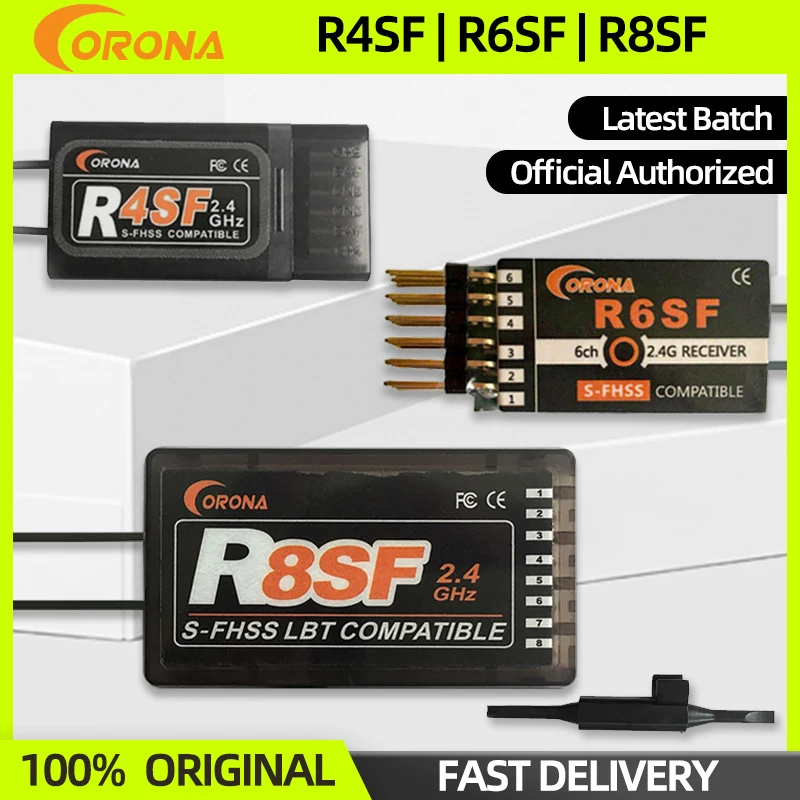 Corona-2-4G-R4SF-R6SF-R8SF-C4SF-HV-Receiver-2-4GHz-4CH-6CH-8CH-RX ...