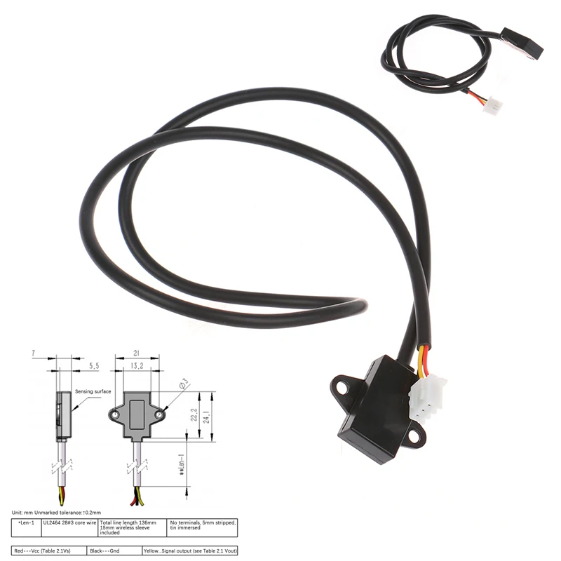3.3V-5V Non Contact Water Level Sensor Capacitive Liquid Level Sensor ...