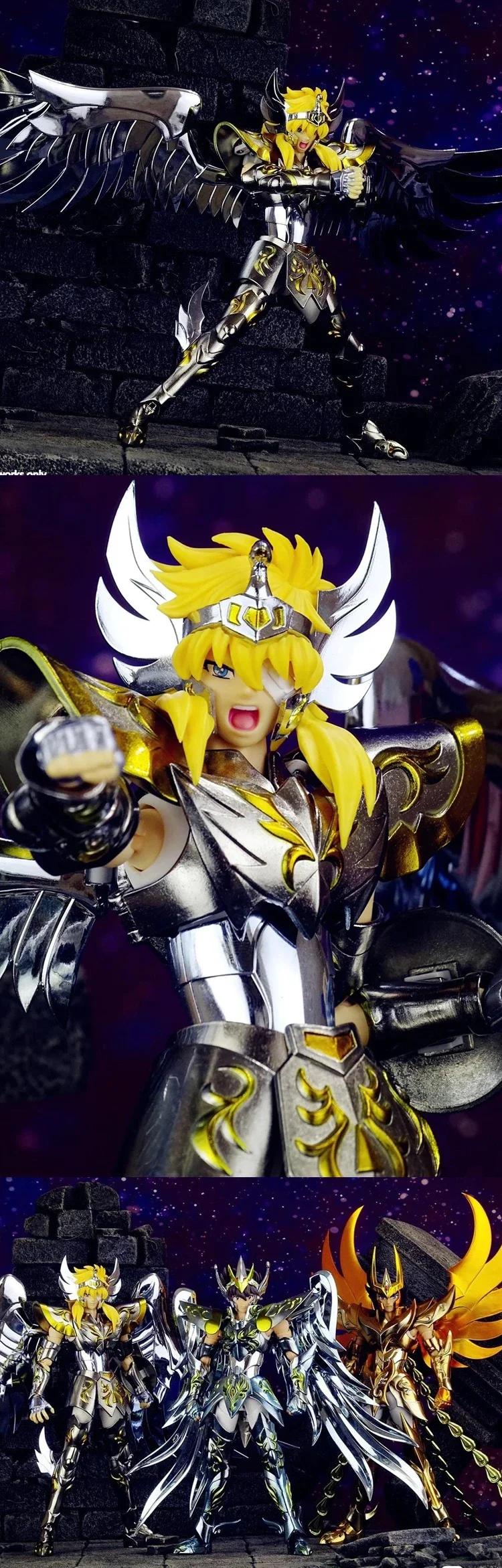 ShineTime/ST Модель Saint Seiya Myth Cloth EX Hyoga Cygnus God V4 ...