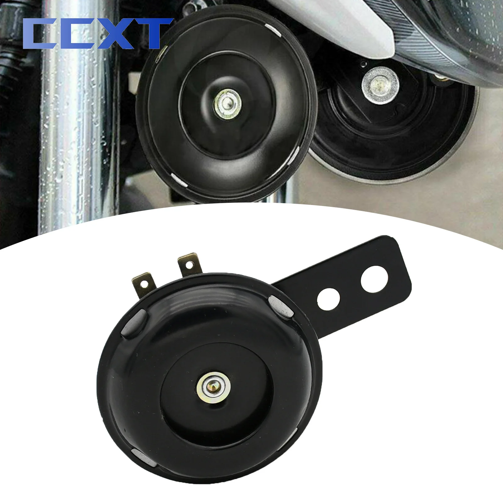 Universal Motorcycle Scooter Bike ATV Horn 12v 1.5A 105db Waterproof ...