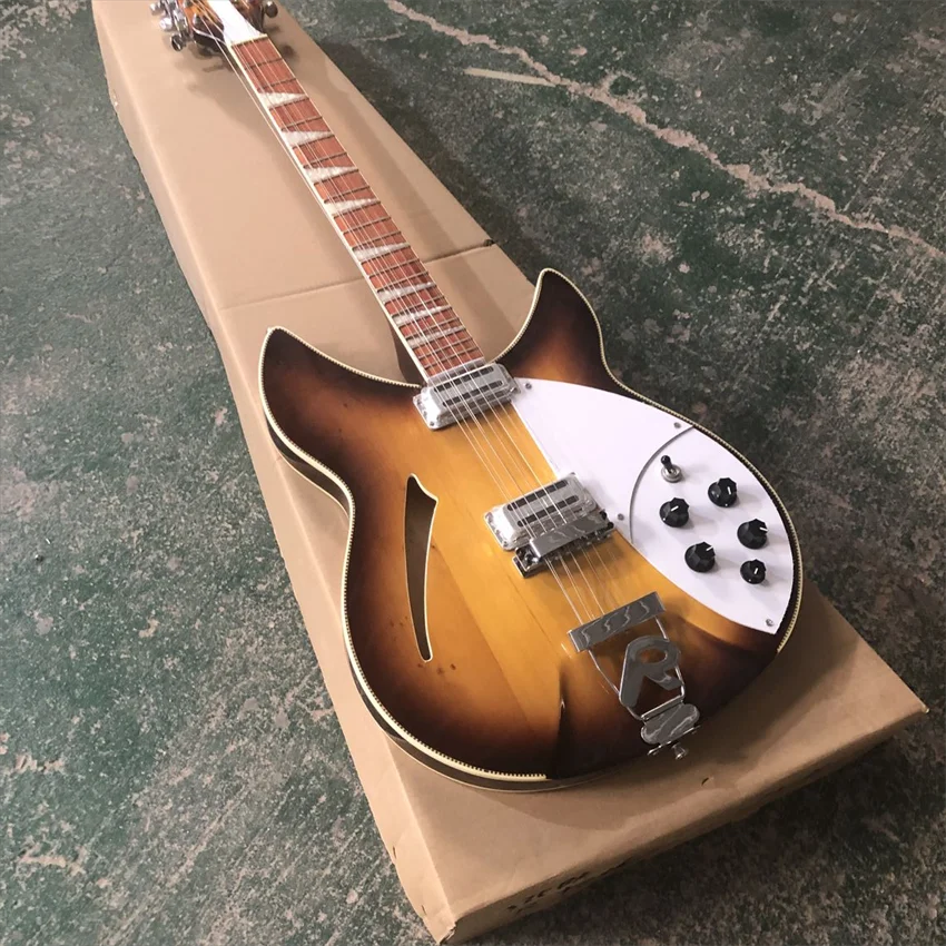 Stock Brown Rick 360/12 string guitars, factory wholesale and retail ...