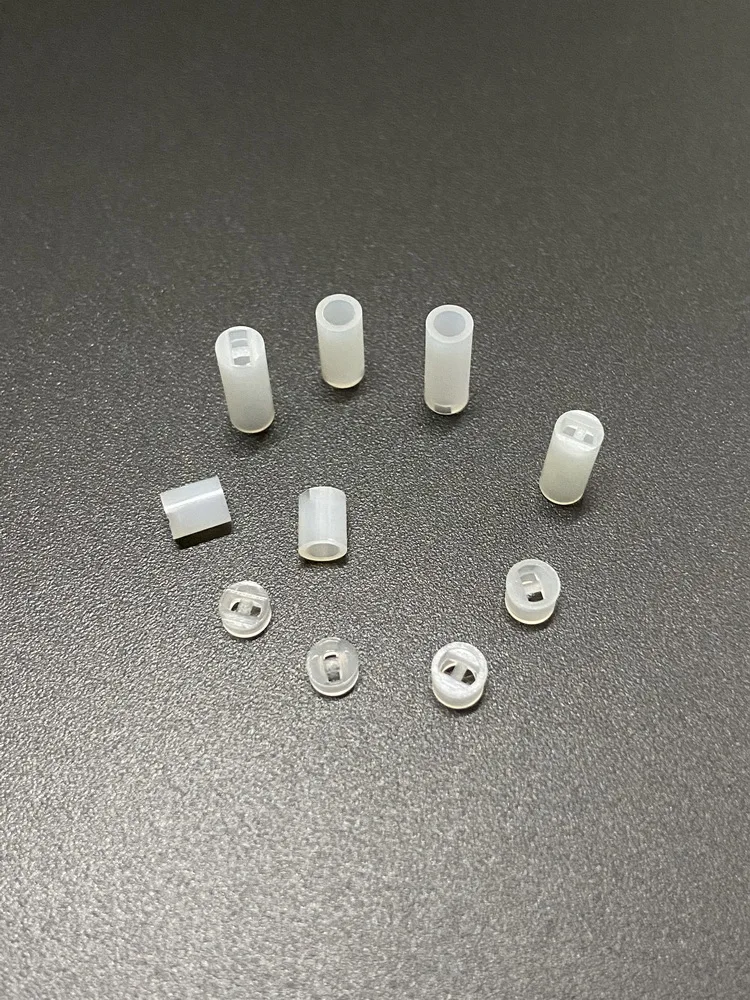 Nylon 66 Material Natural Color Cylindrical Plastic Insulation Pillar ...