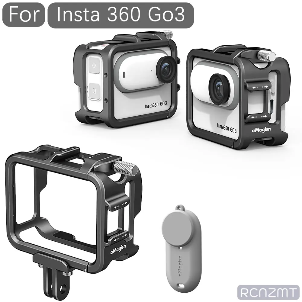Protective-Case-For-Insta360-GO-3-Metal-Rabbit-Cage-for-Insta360-360-GO ...