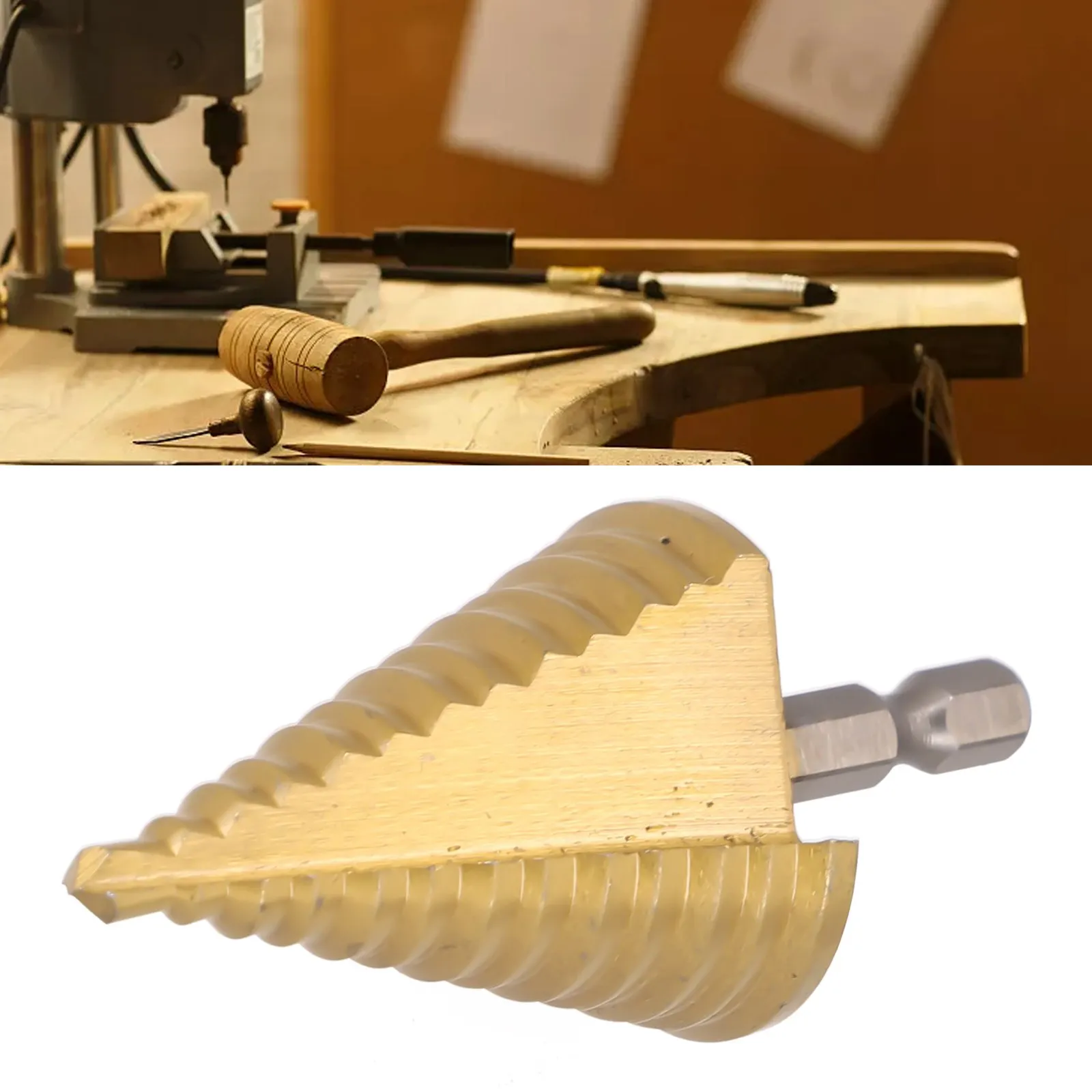 5-35MM-HSS-Titanium-Core-Step-Drill-Tool-High-Speed-Steel-Multiple-Hole ...