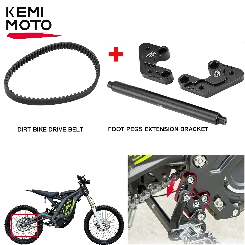 Electric-Dirt-Bike-Drive-Belt-For-Surron-Light-Bee-X-For-Surron-X160 ...