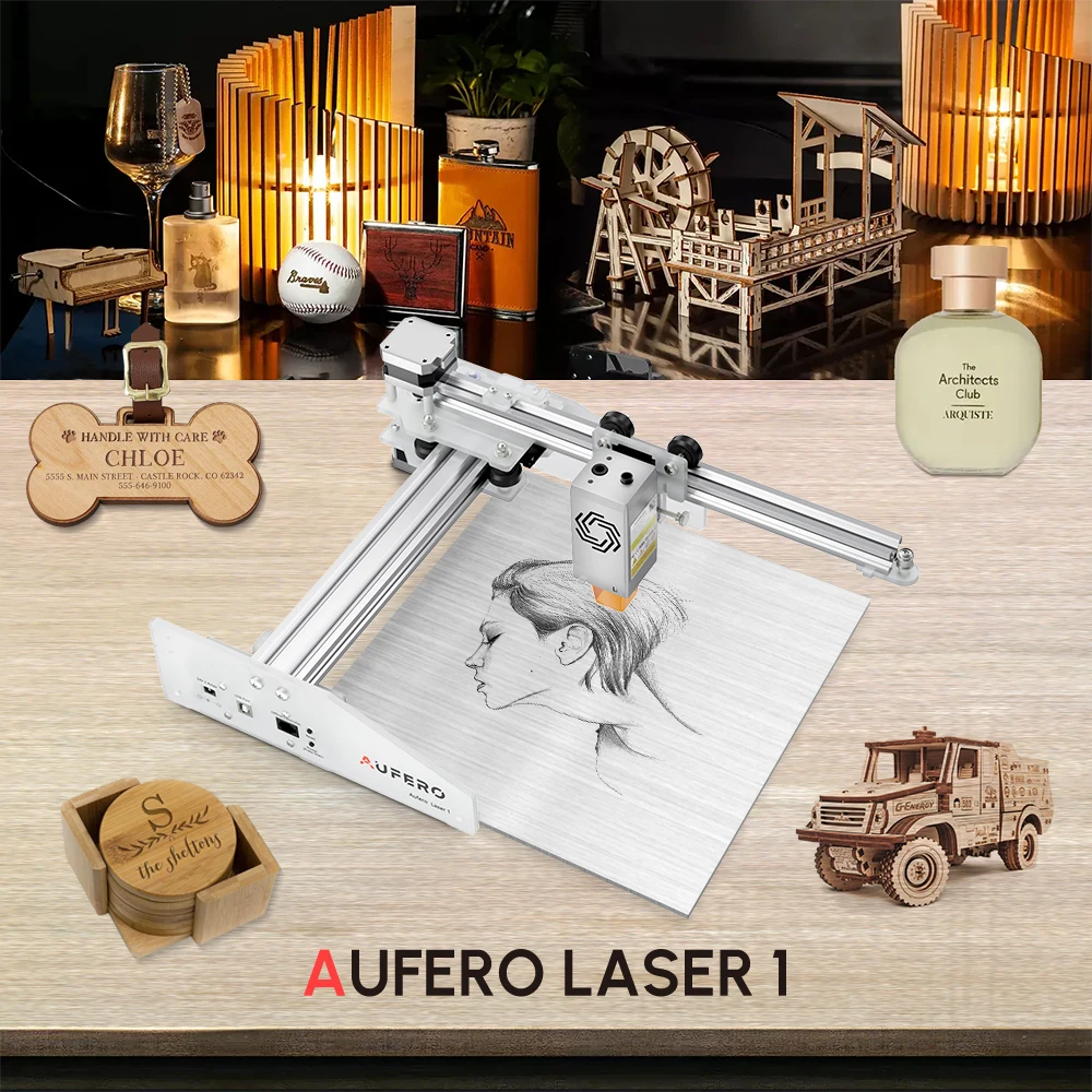 Mini-10W-Laser-Engraver-Powerful-Portable-Aufero-Laser-Engraving ...