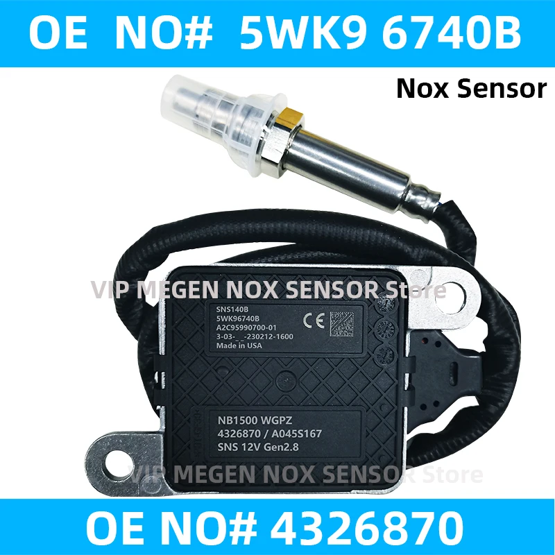 5WK96740B-4326870-Original-New-Nitrogen-Oxygen-NOx-Sensor-12V-For ...