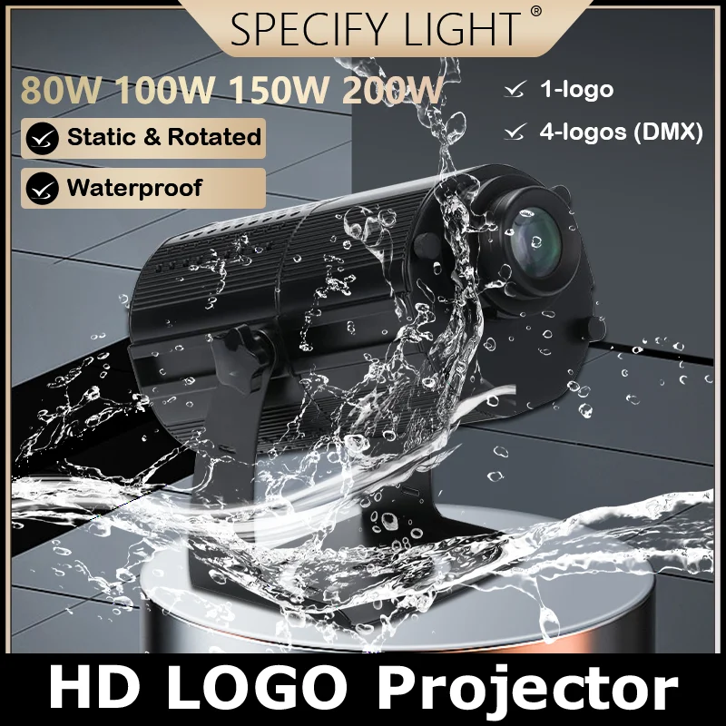 Top-Quality-80W-200W-IP66-Waterproof-Outdoor-Logo-Projector-Multi-Logos ...