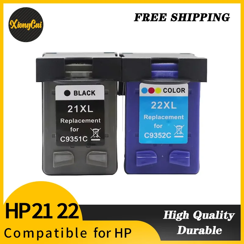 2pcs-Compatible-Ink-Cartridges-for-HP-21-22-Deskjet-F2280-3910-3915 ...