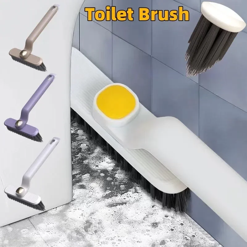 Multifunctional cleaning brush 2 in1 Hand-held 360° Rotating Corner gap ...