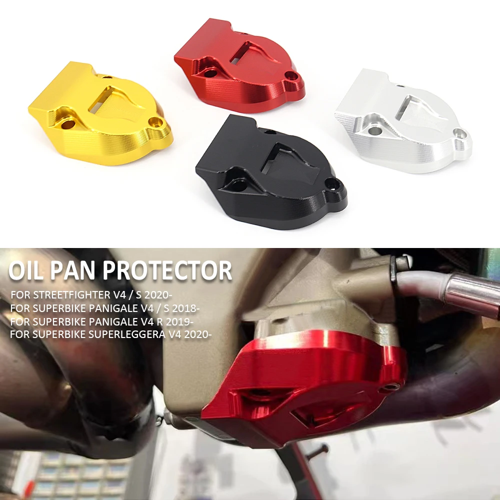 For Ducati Streetfighter V4 S CNC Racing Oil Pan Protector Guard ...