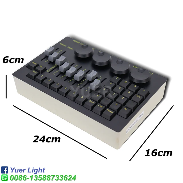 Yuer Új Konzol Mini Command Wing Moving Head Stage Controller Party ...