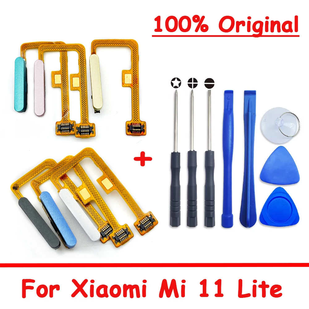 Tested For Xiaomi Mi 11 Lite 5G Frigerprint Sensor Home Button ...