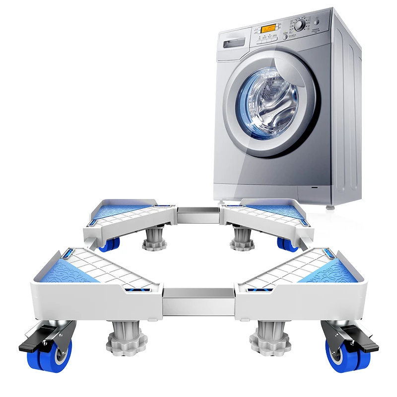 Washing Machine Holder Universal Mobile Fridge Stand Movable ...