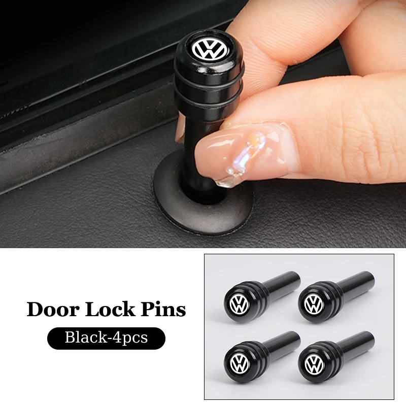 Universal-Car-Door-Lock-Pins-Pull-Pin-Capa-para-VW-Golf-Polo-T5-Passat ...
