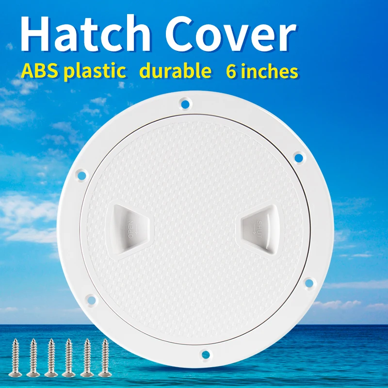 6-inch-Marine-Round-Inspection-Hatch-Deck-Cover-Non-slip-Durable ...