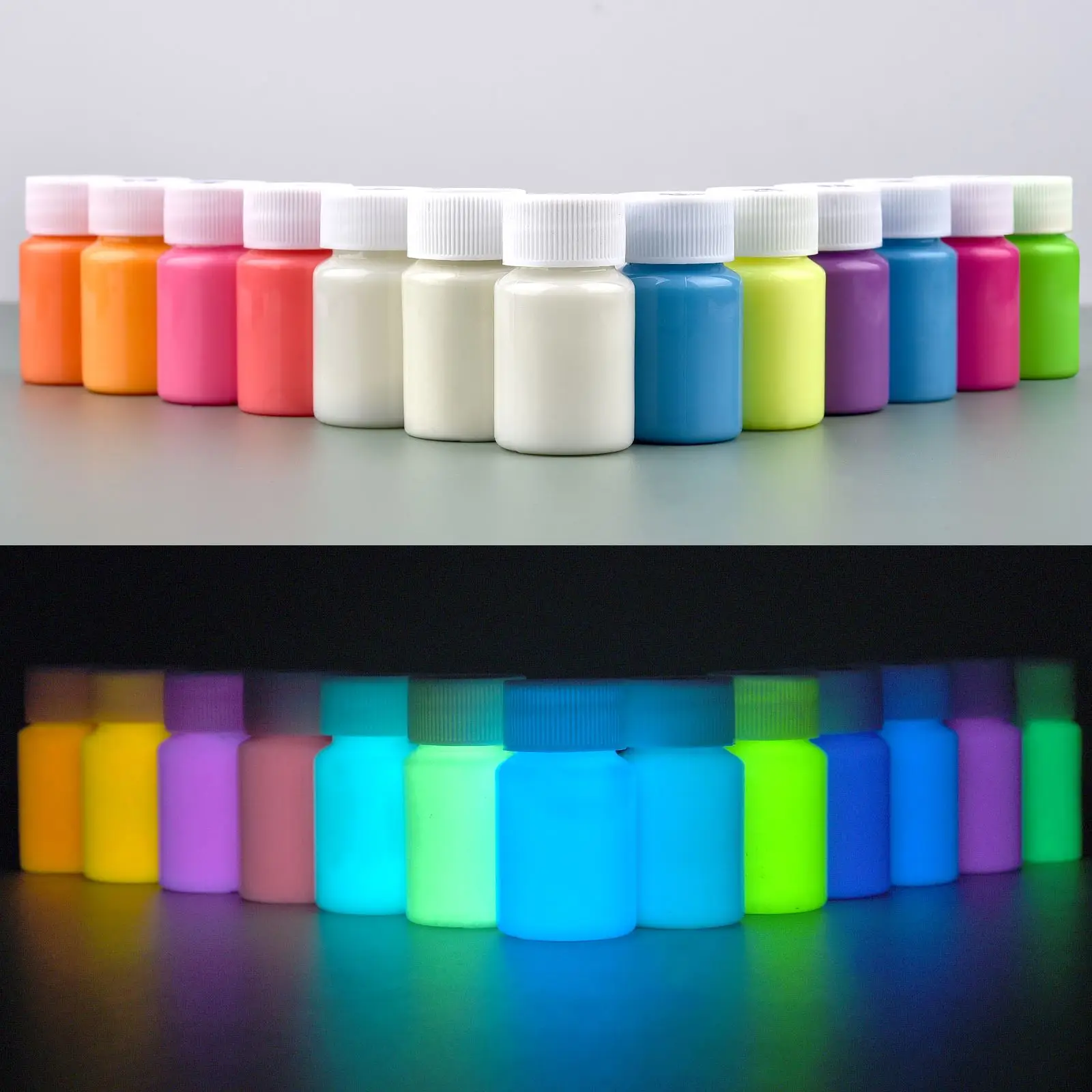 30g-Bottle-Fluorescent-Pigment-Long-Lasting-Luminous-Paints-Glow-In ...