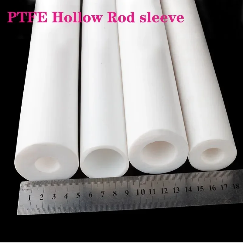 ID6-40mm-White-Polytetrafluoroethylene-Hard-Tube-Pipe-Hollow-Rod-High ...