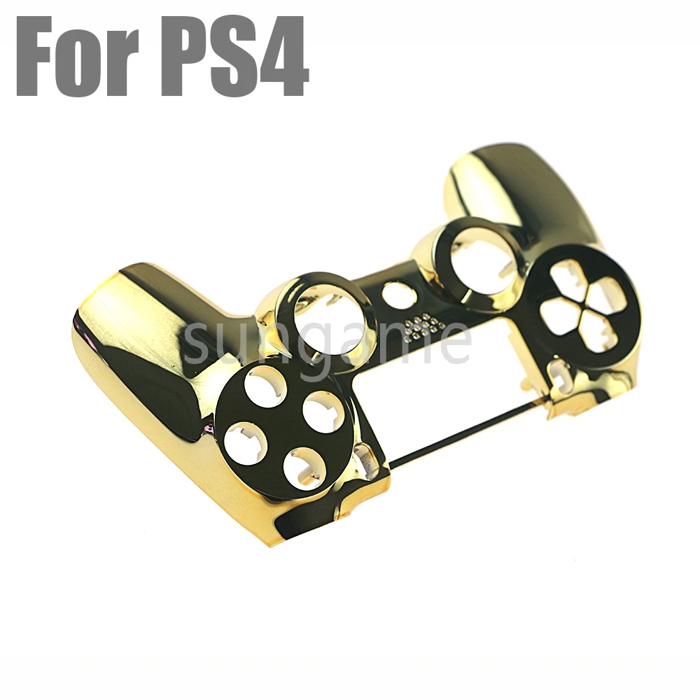 1pc-Gold-Plated-Top-Front-Shell-Cover-Case-For-Playstation-4-PS4-Skin ...