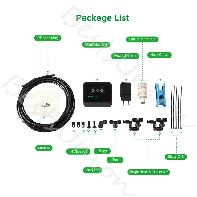 Intelligent Spray System Mist Rainforest Tank Timing Spray System Kit ... Intelligent Spray System Mist Rainforest Tank Timing Spray System Kit ...