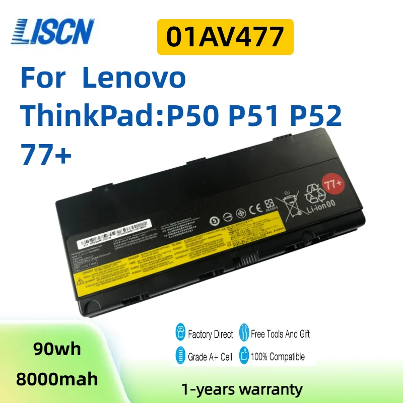 For-Lenovo-Thinkpad-P50-P51-P52-00NY490-00NY491-00NY492-01AV477-01AV495 ...
