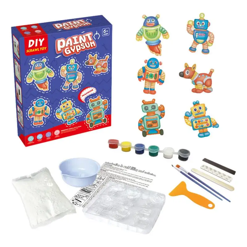 Plaster-Painting-Kit-For-Kids-Kids-Paint-Set-Unleash-Creativity-Plaster ...