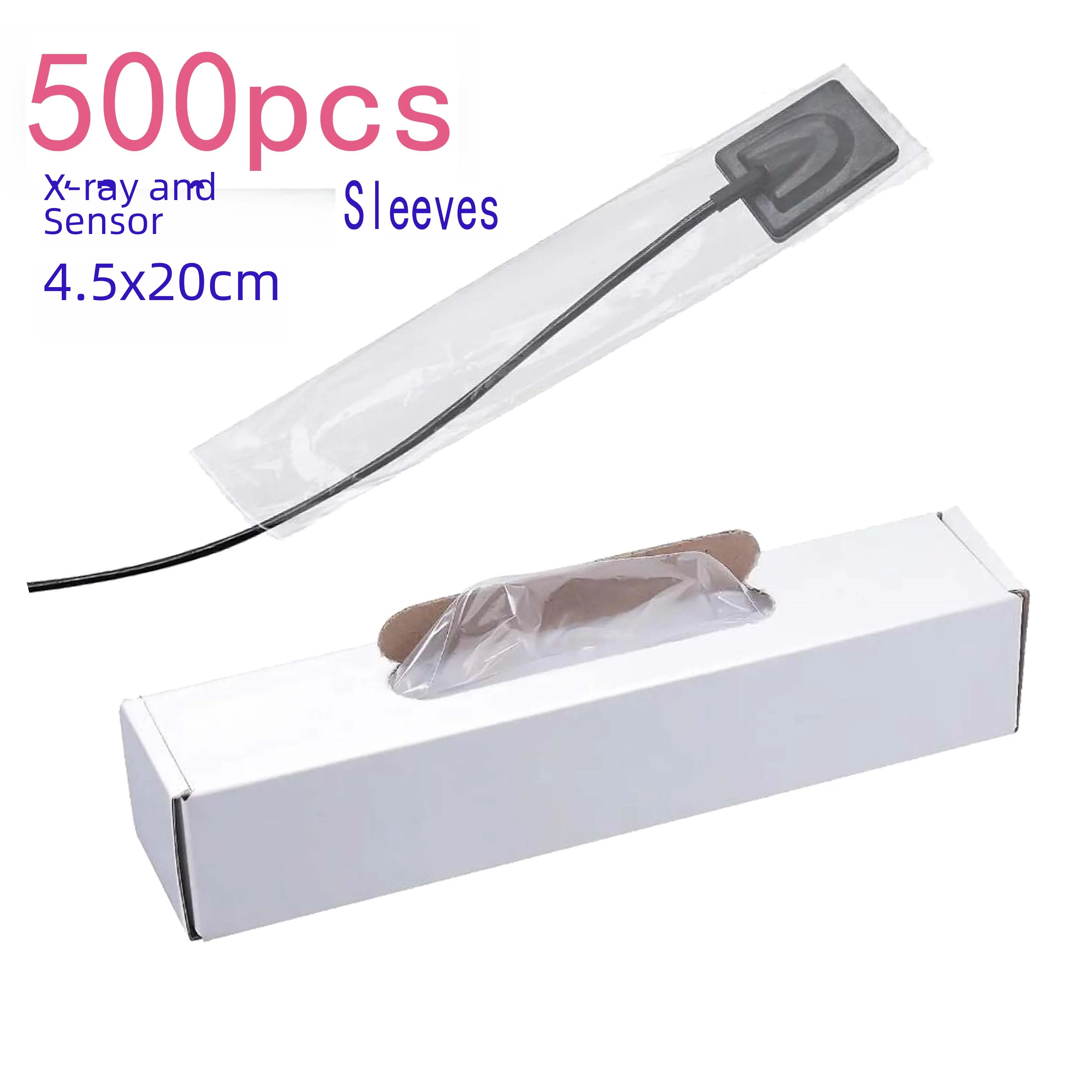 500pcs-Box-New-Dental-Disposable-Plastic-X-Ray-Digital-Sensor-Sleeves ...