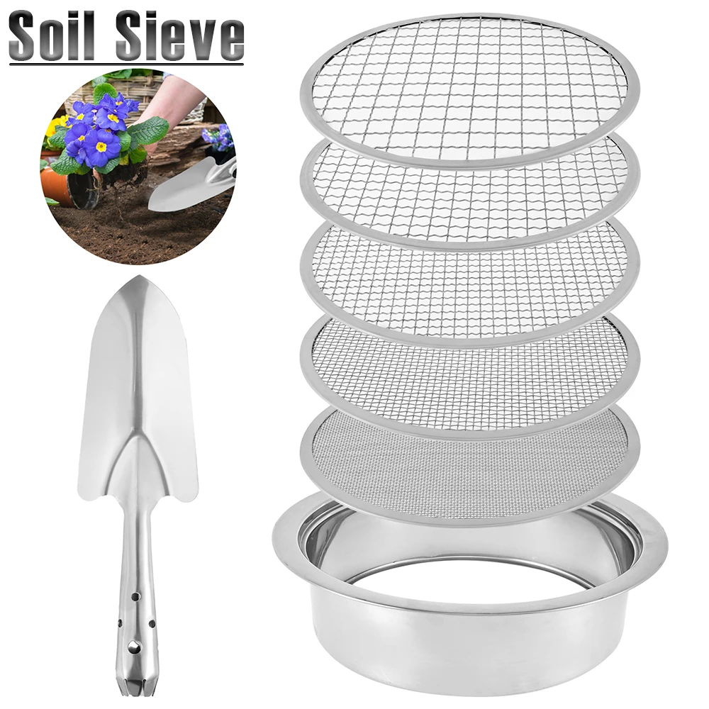 Stainless-Steel-Soil-Sieve-Interchangeable-Meshes-Set-Multifunctional ...