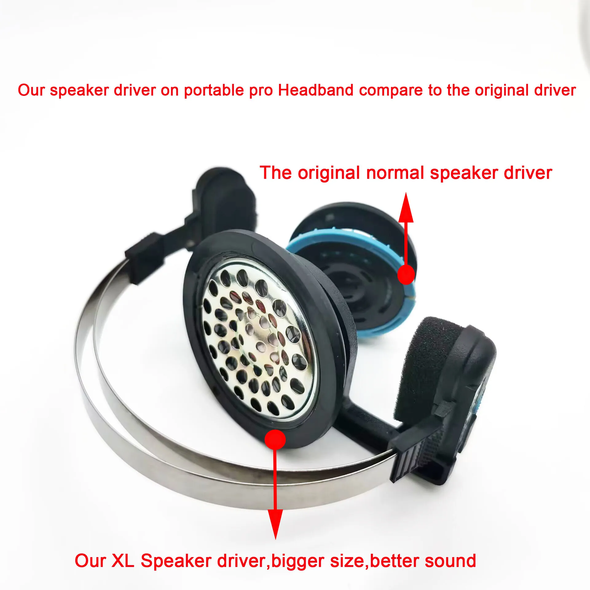 XL Upgraded Headphone Speaker for KOSS PP Portable Portapro Porta-Pro ...