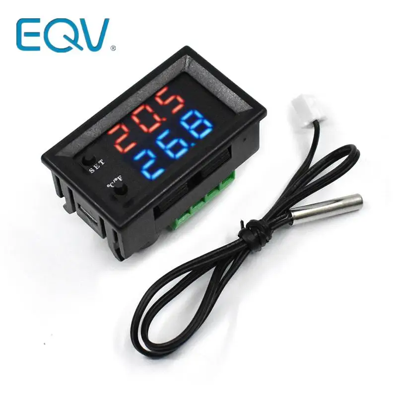 1 sztuk W2809 W1209WK cyfrowy LED termostat regulator temperatury ...