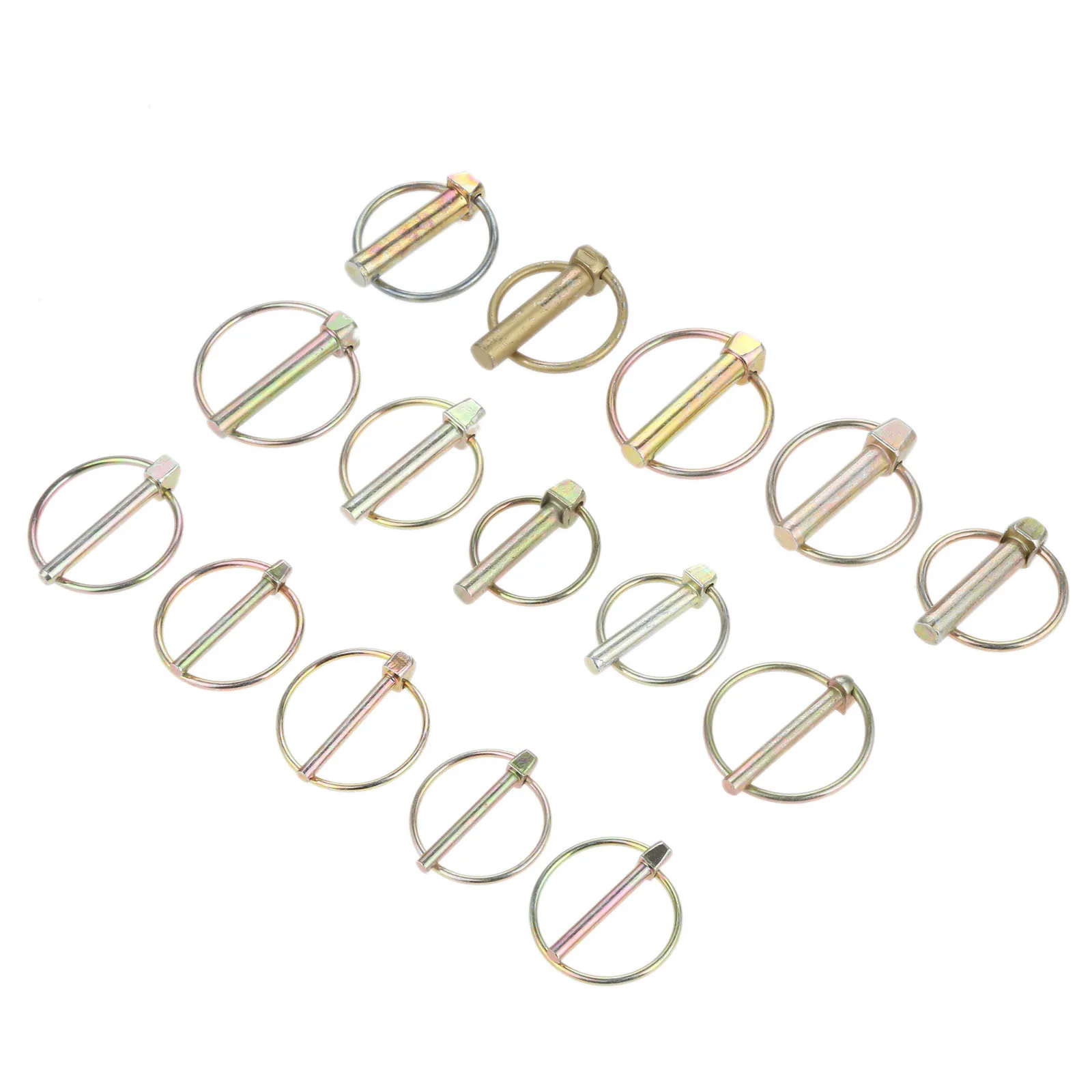 10pcs-5pcs-2pcs-O-shape-Lynch-Pin-Heavy-Duty-Steel-Coupler-Latch-Ring ...