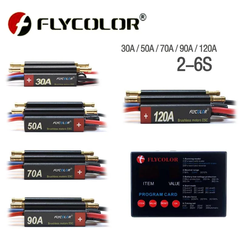 Flycolor 80a Hv Brushless Esc Controller | Flycolor Esc Programming ...
